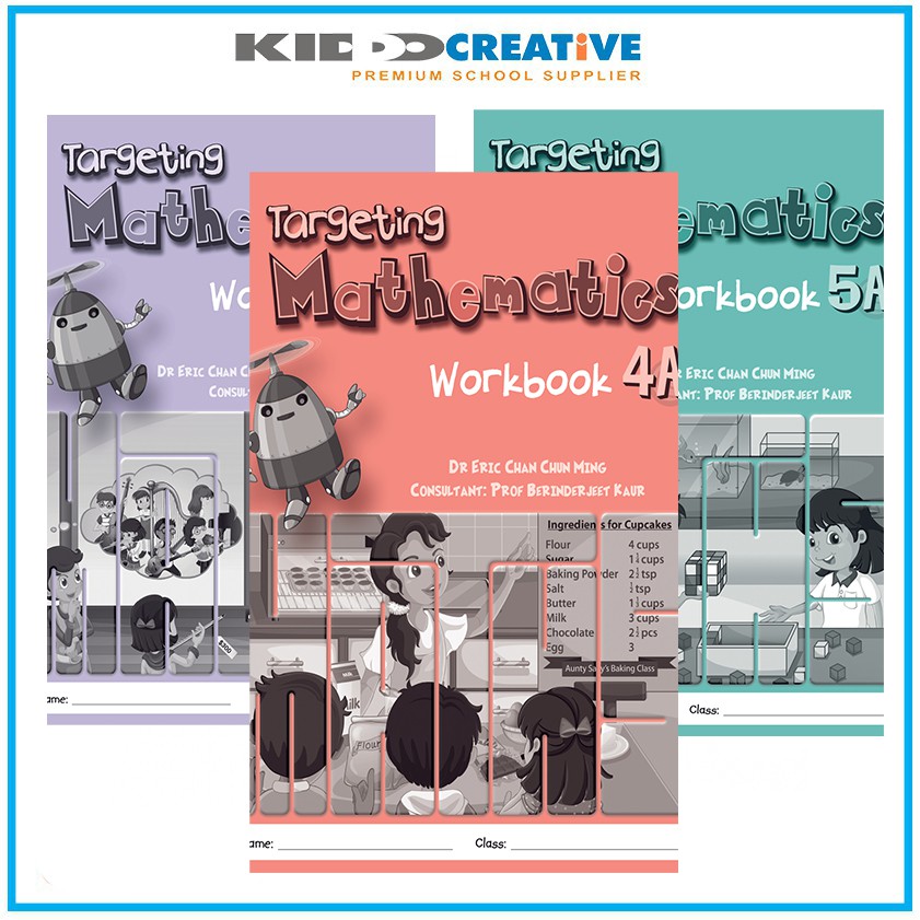 Jual Targeting Mathematics Workbook 3A -3B / 6A - 6B | Shopee Indonesia