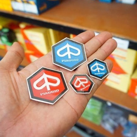 Jual Emblem Logo Chung Dasi & Stang Vespa Super Sprint Px Ps Strada ...