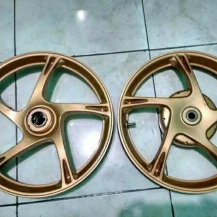 Jual velg racing mio sporty original warna gold | Shopee Indonesia
