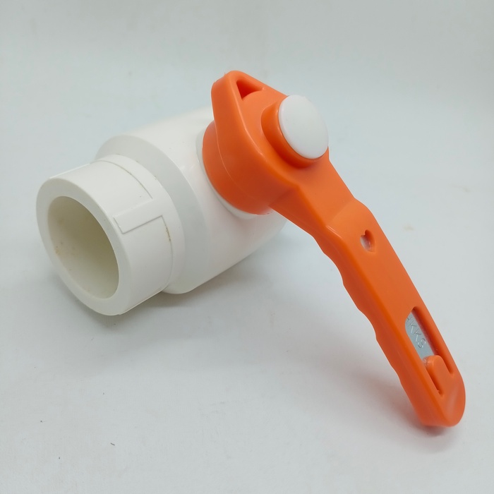 Jual stop kran / stop Kran Pipa PVC / keran ball valve 1 inch / 1" hkks ...