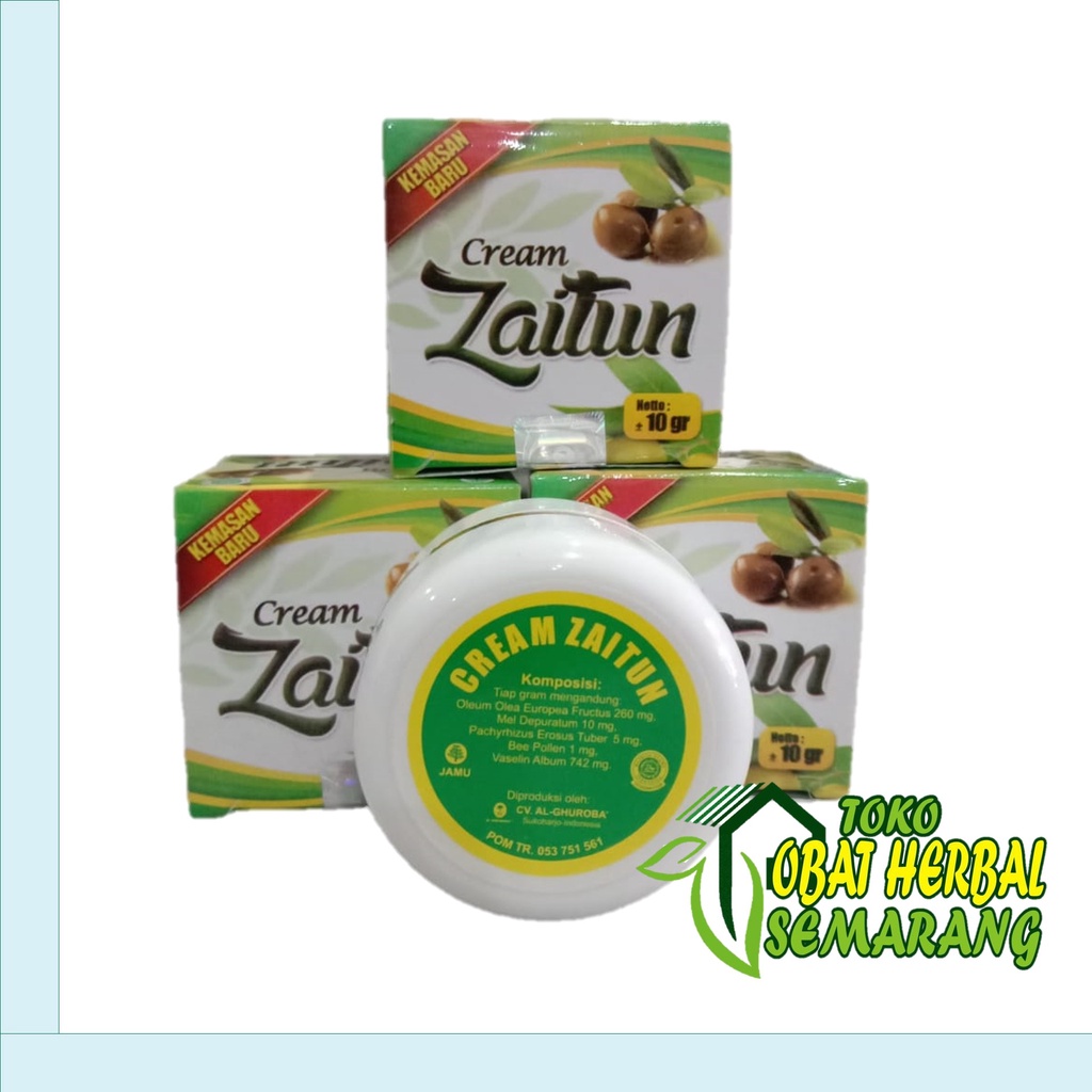 Jual Cream Zaitun Al Ghuroba 10 gr Cream Wajah Alami Original Terbaik ...