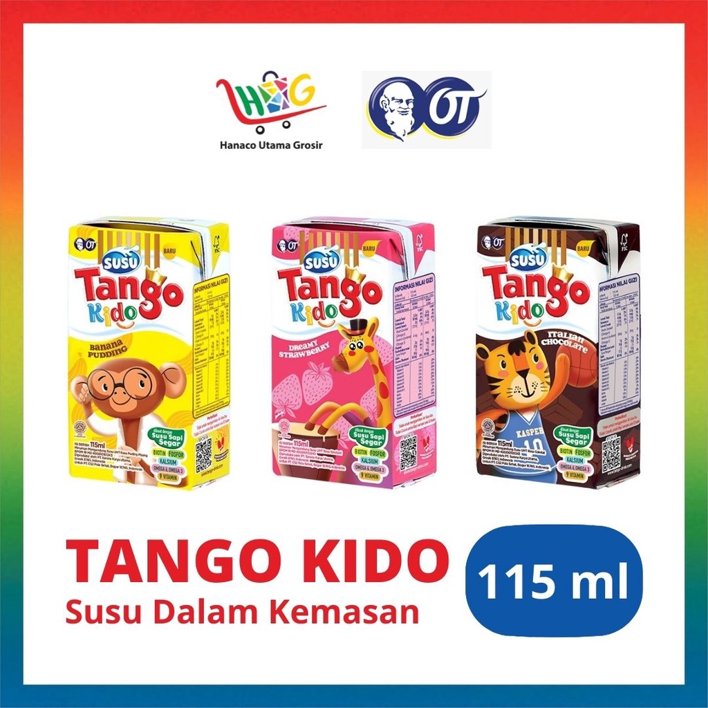 Jual Susu Tango Kido UHT 115ml | Shopee Indonesia