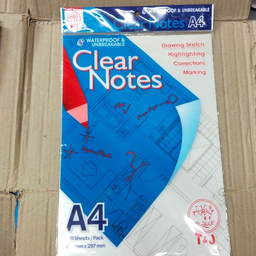 Jual Clear Notes A4 Tom- Jerry | Shopee Indonesia