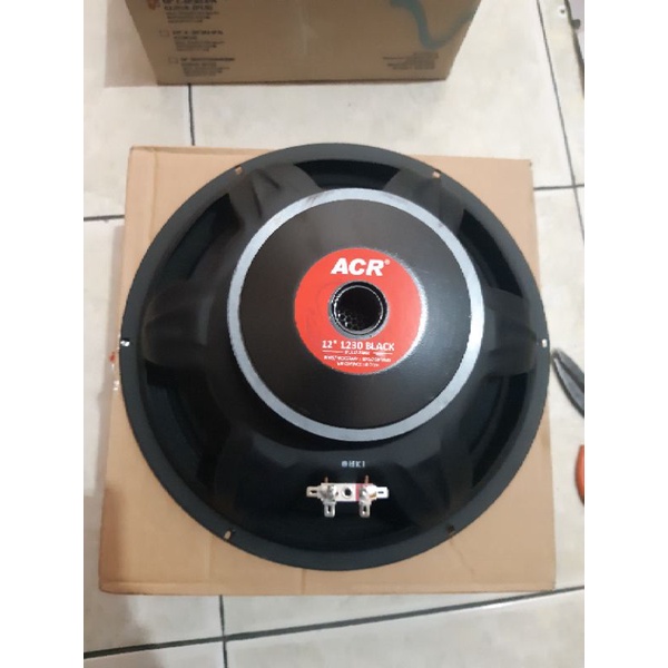Jual SPEAKER ACR BLACK 12 INCH 1230 | Shopee Indonesia