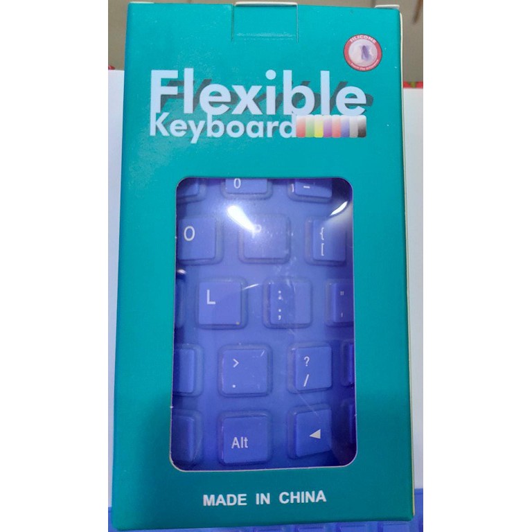Jual Keyboard Flexible USB External Anti Air Elastis Lembut Gulung ...