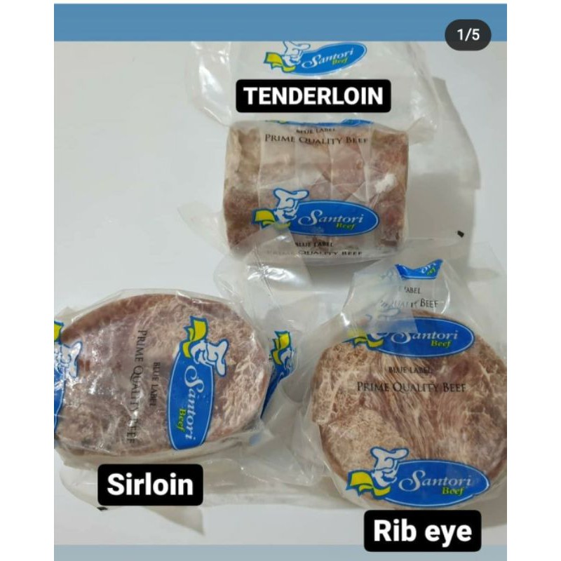 Jual STEAK WAGYU BLUE LABEL SANTORI- STEAK EMPUK | Shopee Indonesia