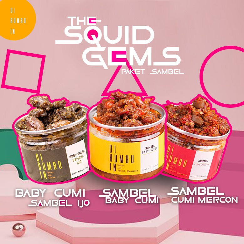 Jual Paket Bundling THE SQUID GEMS ( Sambal Baby Cumi Original , Sambal ... Jual Paket Bundling THE SQUID GEMS ( Sambal Baby Cumi Original , Sambal ...