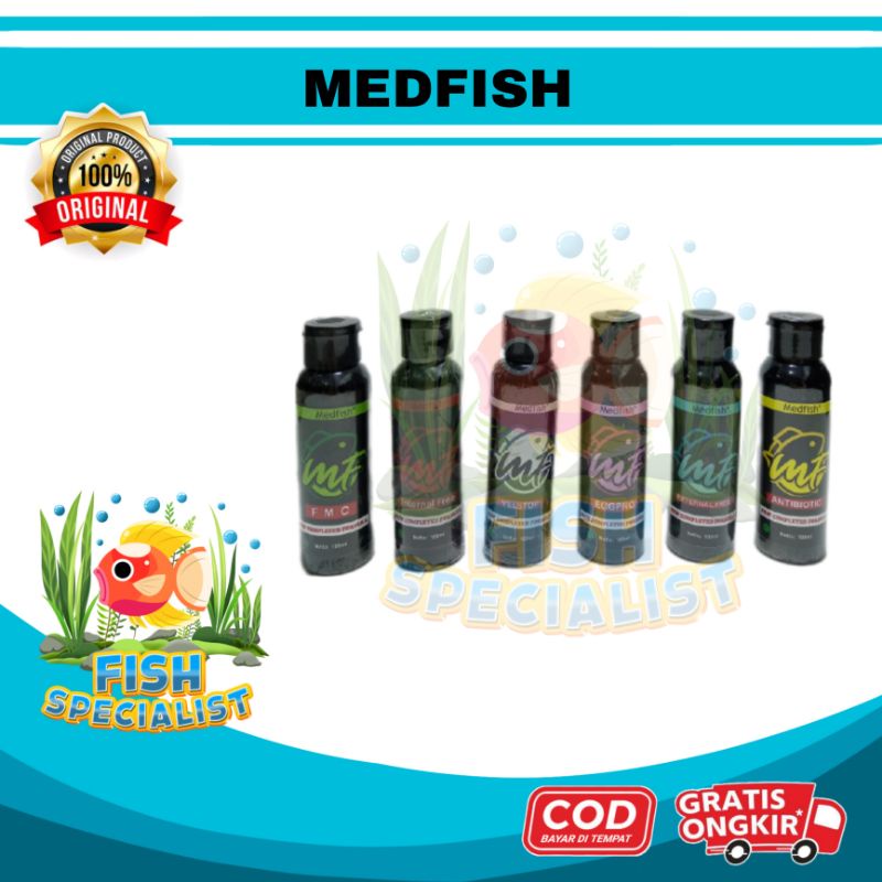 Jual Medfish FMC Eggpro Velstop Antibiotic Internal External Free Obat ...