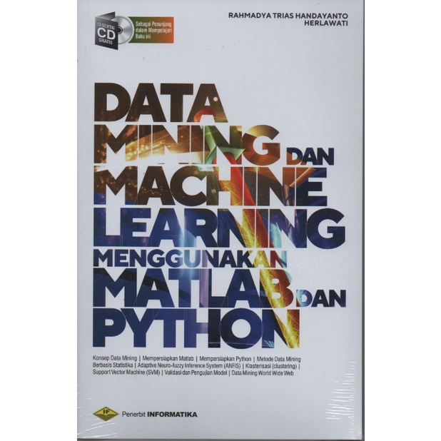 Jual Buku Data Mining Dan Machine Learning Menggunakan Matlab Dan Python Shopee Indonesia 