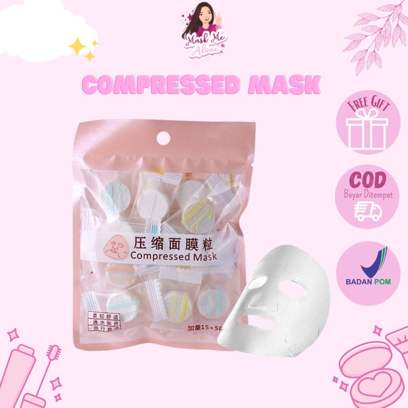 Jual [ COD ] Compressed Paper Mask DIY Sheet / Tablet Mask / Masker ...