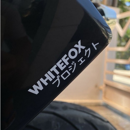 Jual STIKER WHITE FOX PROJECT | Shopee Indonesia