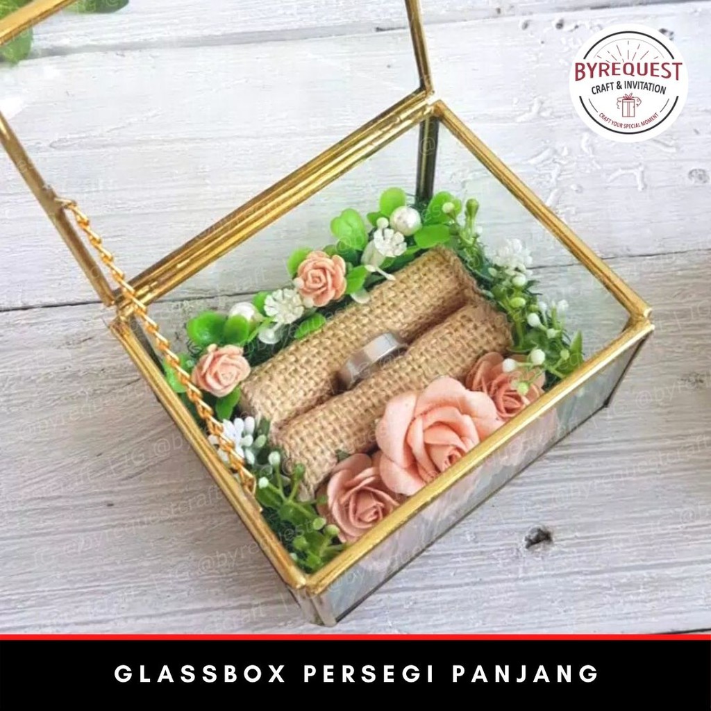 Jual Glassbox Tempat Cincin SEgi 4 - Byrequestcraft | Shopee Indonesia