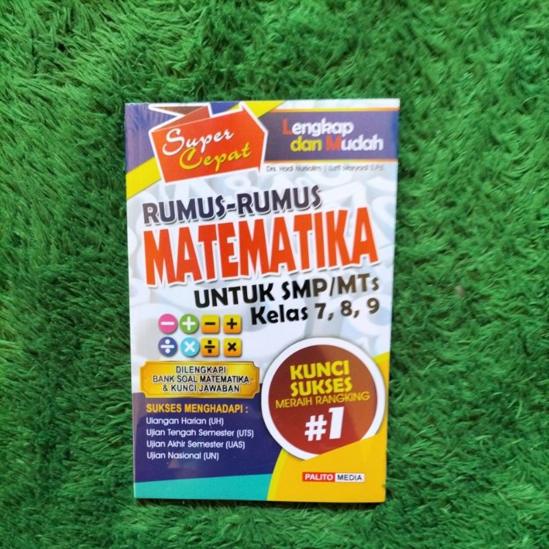 Jual BUKU SUPER CEPAT RUMUS-RUMUS MATEMATIKA SMP | Shopee Indonesia