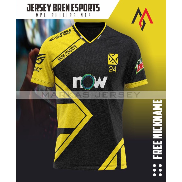 Jual JERSEY BREN ESPORTS NEW MPL PHILIPPINES MOBILE LEGENDS FREEFIRE ...