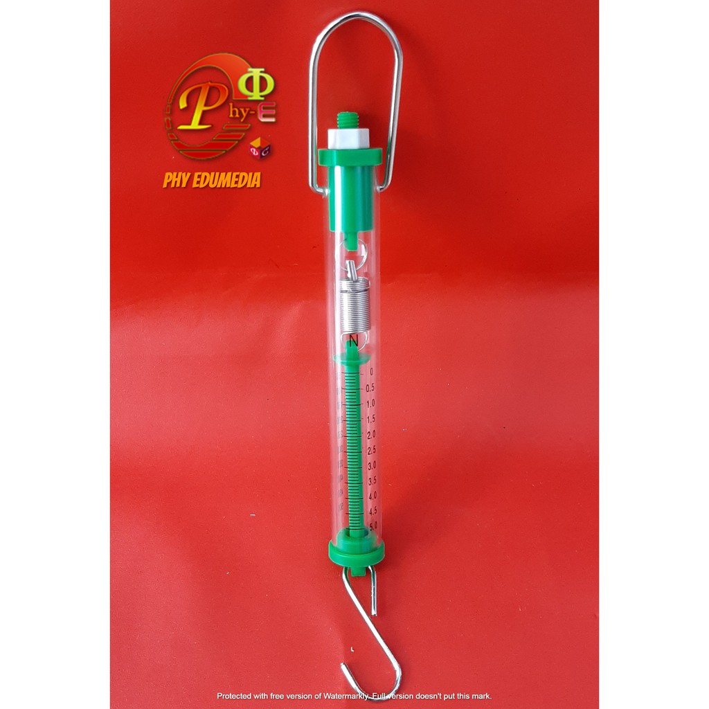 Jual Neraca Pegas / Dynamometer / Spring Balance / Turbular Spring Scale 5N 10N 2.5N | Shopee ...