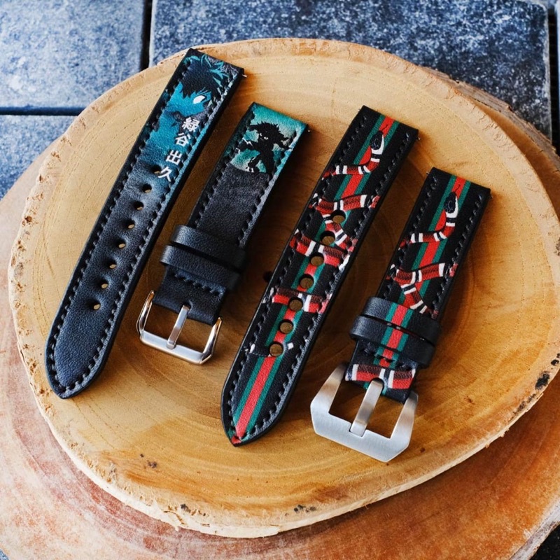 Jual CUSTOM STRAP JAM / STRAP WATCH CUSTOM GENUINE PREMIUM LEATHER ...