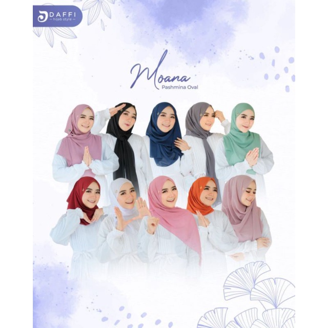 Jual DAFFI Hijab Style Terbaru Artikel Moana Ory By Daffi | Shopee ...