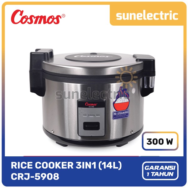 Jual Cosmos CRJ 5908 Rice Cooker 14 Liter 300 Watt CRJ-5908 / CRJ5908 ...