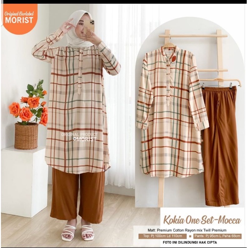 Jual Tuisi Oneset Ori Berlabel Morist Kokia Set Liris Oneset Hisla Set Ori Berlabel Morist
