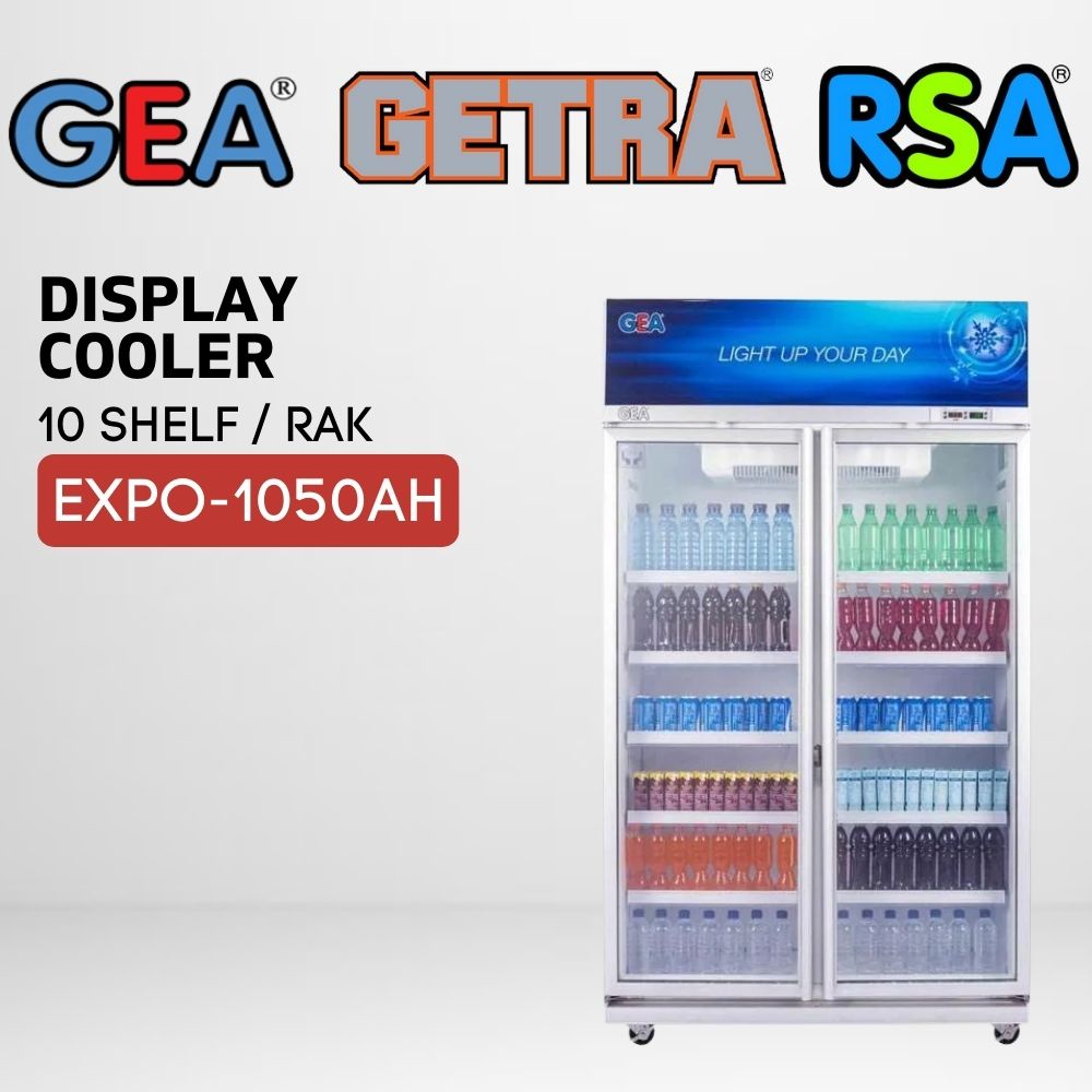 Jual Showcase Gea 2 Pintu Expo 1050ah cn Kulkas Minuman 2 Pintu Garansi ...