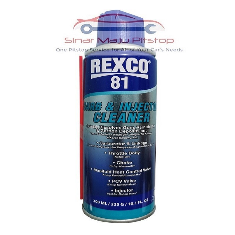 Jual Rexco 81 Carb & Injector Cleaner 300 ml - Spray Pembersih ...