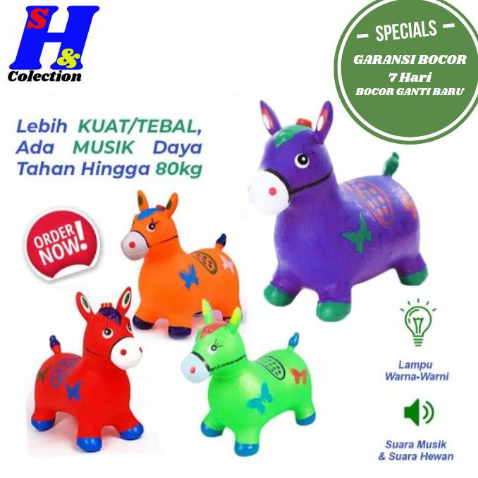 Jual JUMPING ANIMAL KUDA KUDAAN KARET ADA MUSIK DAN LAMPU | Shopee ...