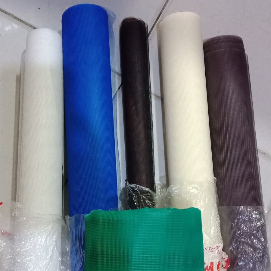 Jual KAWAT KAIN KASA NYAMUK MESH NYLON NILON STRIMIN JARING ANTI NYAMUK ...