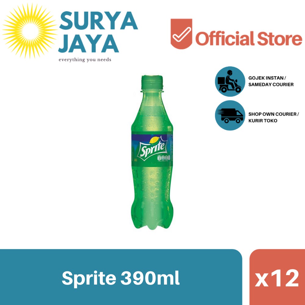Jual Distributor Sprite Botol 390ml (Isi 12pcs) - Agen Sprite | Shopee ...