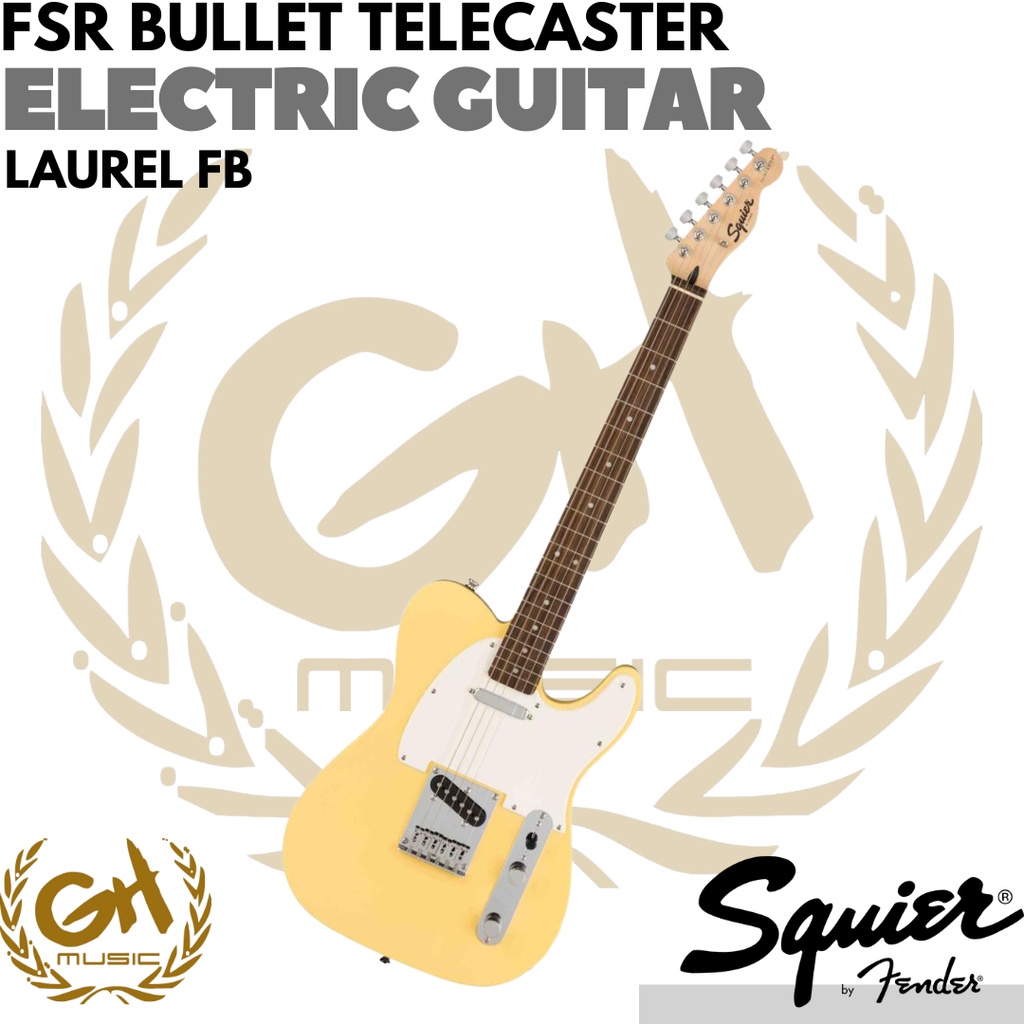 Jual Squier FSR Bullet Telecaster Electric Guitar, Laurel FB - GITAR ELEKTRIK | Shopee Indonesia