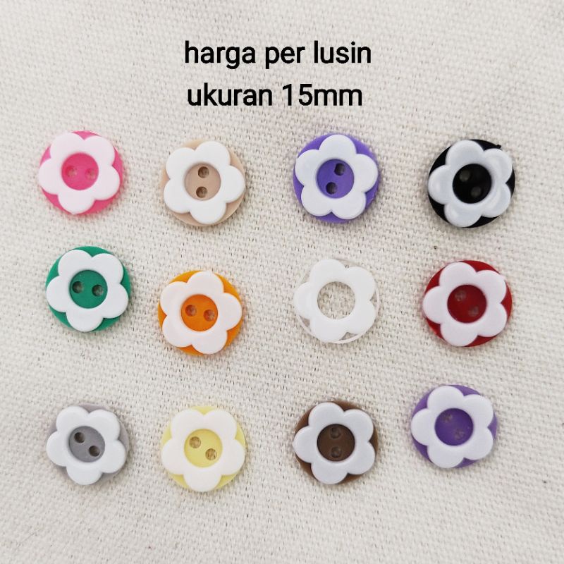 Jual 12 pcs kancing sakura / kancing sakura murah / kancing sakura ...