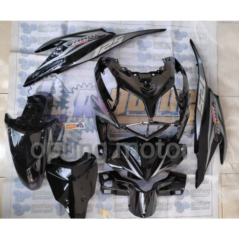 Jual full body halus vario 125 old warna hitam glosy abu2 ready stok ...