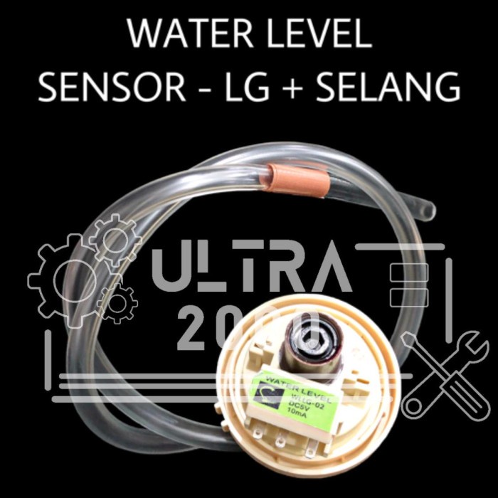 Jual WATER LEVEL SENSOR MESIN CUCI LG + SELANG / Sensor Air Mesin Cuci ...