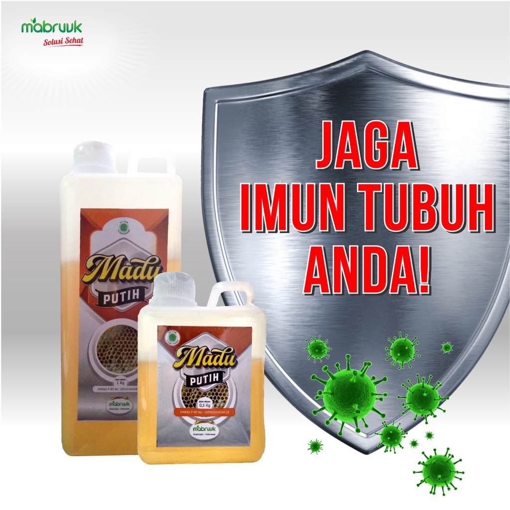 Jual MADU PUTIH ASLI HUTAN TRADISIONAL MURAH MABRUUK | Shopee Indonesia