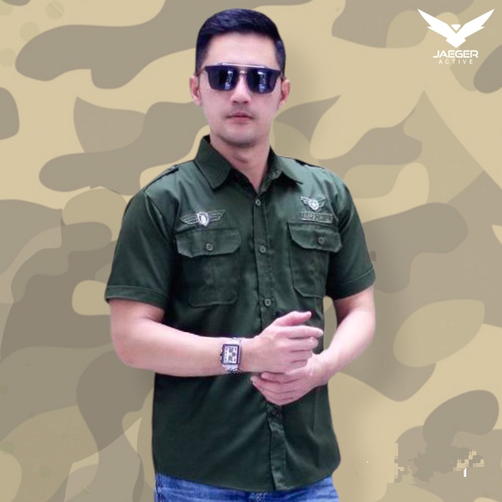 Jual Jual Kemeja Tactical Pria Lengan Pendek PDH PDL Lapangan Model ...