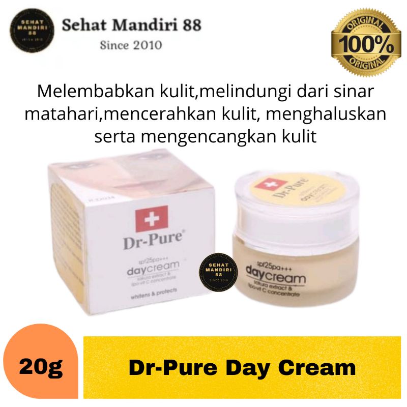 Jual Dr-Pure Day Cream/Krim Siang Original | Shopee Indonesia
