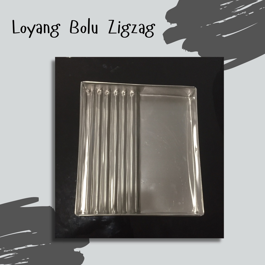 Jual Loyang Bolu Gulung Zigzag / Loyang Kue / Loyang Oven | Shopee ...