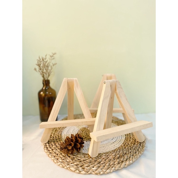 Jual STANDING KAYU - EASEL - WOODEN STANDING -TRIPOD KAYU -STANDING ...