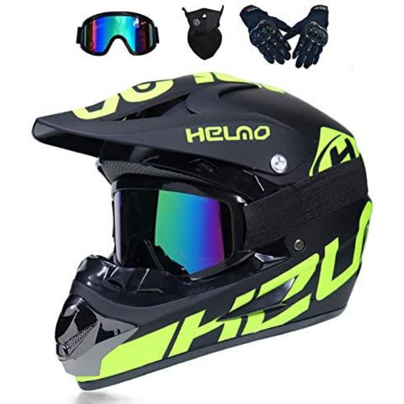Jual HELM HELMO FULL SET | Shopee Indonesia