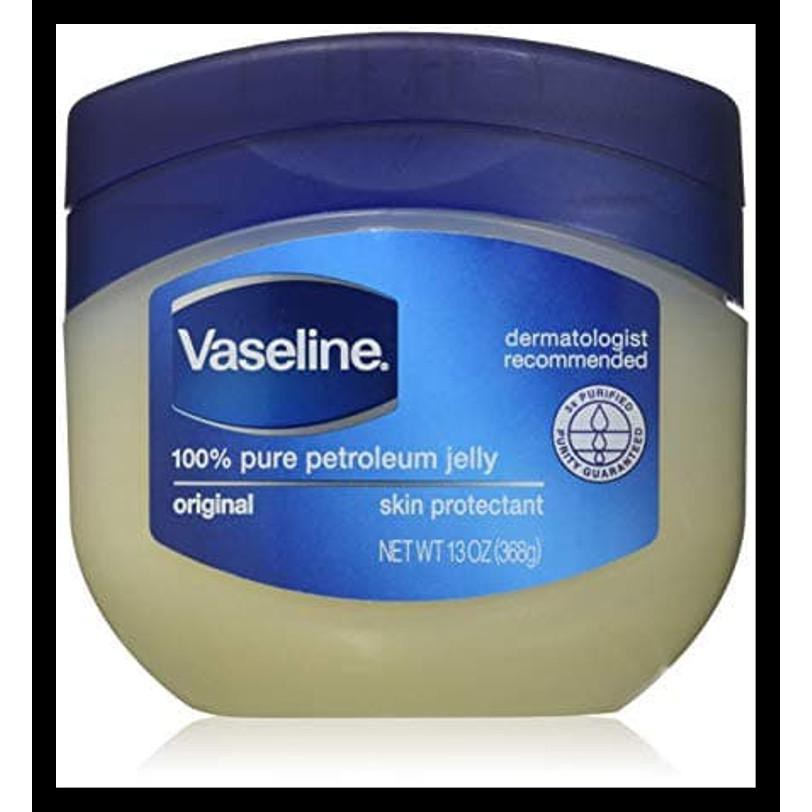 Jual ORIGINAL Vaseline 100% Pure Petroleum Jelly Jumbo Original (368g ...