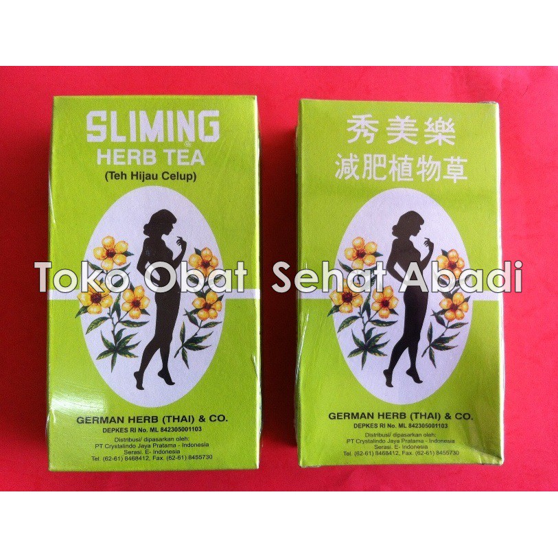 Jual Sliming Herb Tea 20 bungkus (Langsing, buang lemak) | Shopee Indonesia