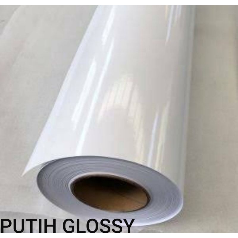 Jual STICKER SKOTLET MOTOR TRANSPARAN PUTIH BENING GLOSSY STIKER ...