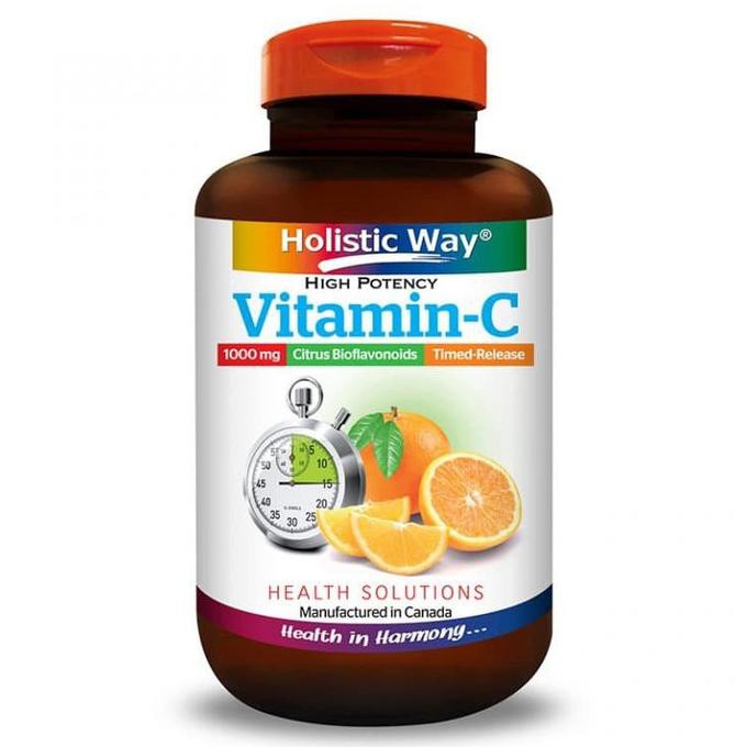 Jual CODE639 Holistic Way High Potency Vitamin C 1000mg 100 caps | Shopee Indonesia