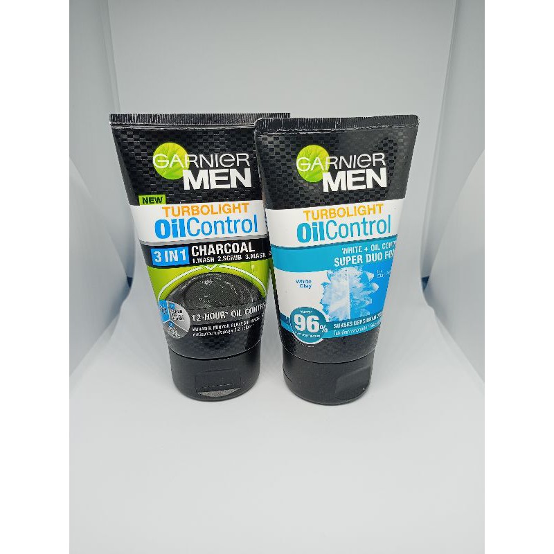 Jual Garnier Men Turbolight Oil Control 100 ml | Shopee Indonesia