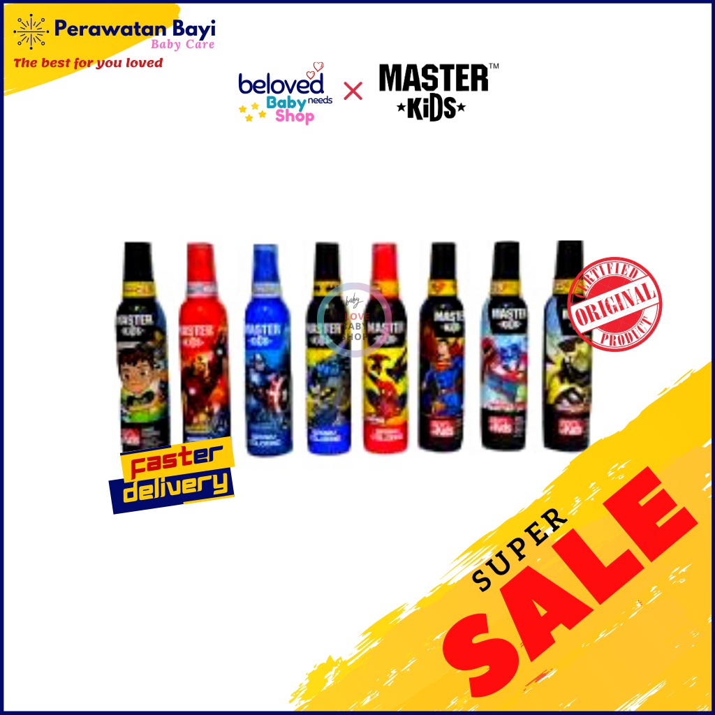 Jual Master Kids Spray Cologne 100ml / Parfum Master Kids [Kemasan Baru ...