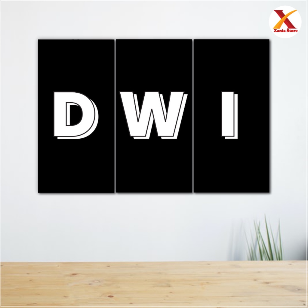 Jual Hiasan Dinding Kamar Tidur Alphabet Huruf Angka Aesthetic Wall ...