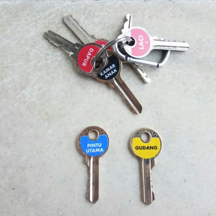 Jual stiker penanda kunci | Shopee Indonesia