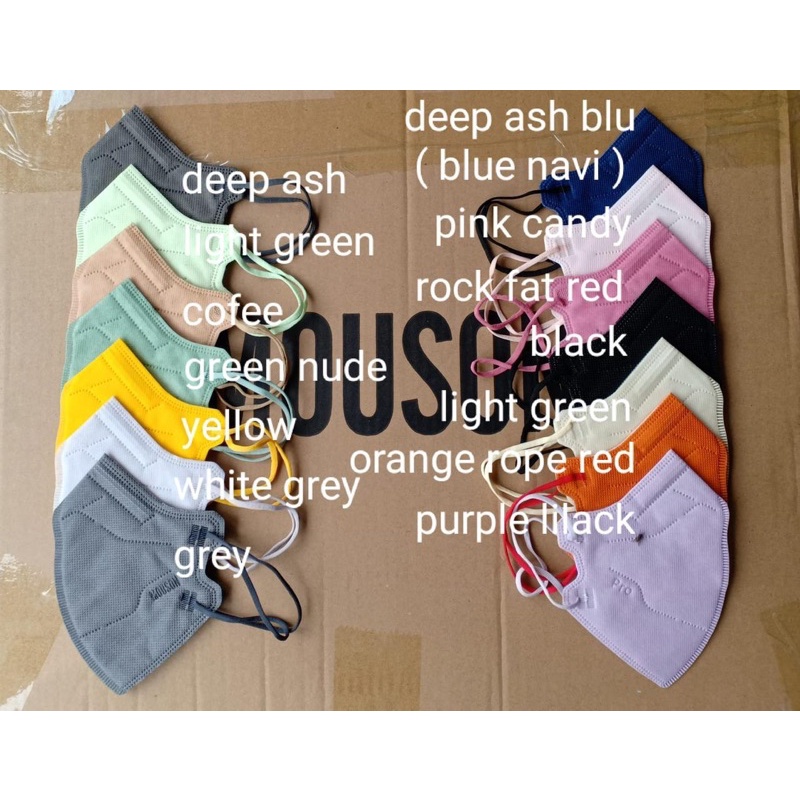 Jual KN95 PRO MOUSOUN MASKER KN95 5PLY ISI 10pcs | Shopee Indonesia
