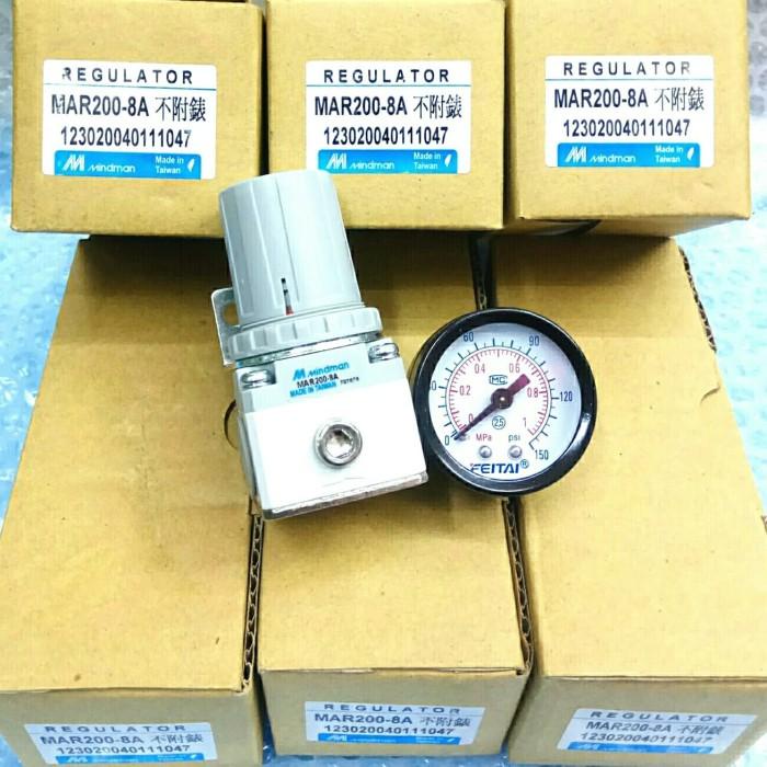 Jual Regul Air Regulator Mindman Type Mar200-8A | Shopee Indonesia