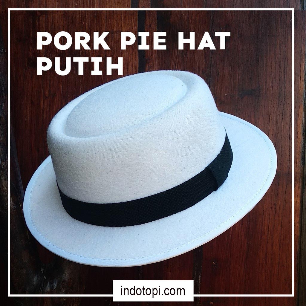 Jual Topi fedora model pork pie hat | Shopee Indonesia