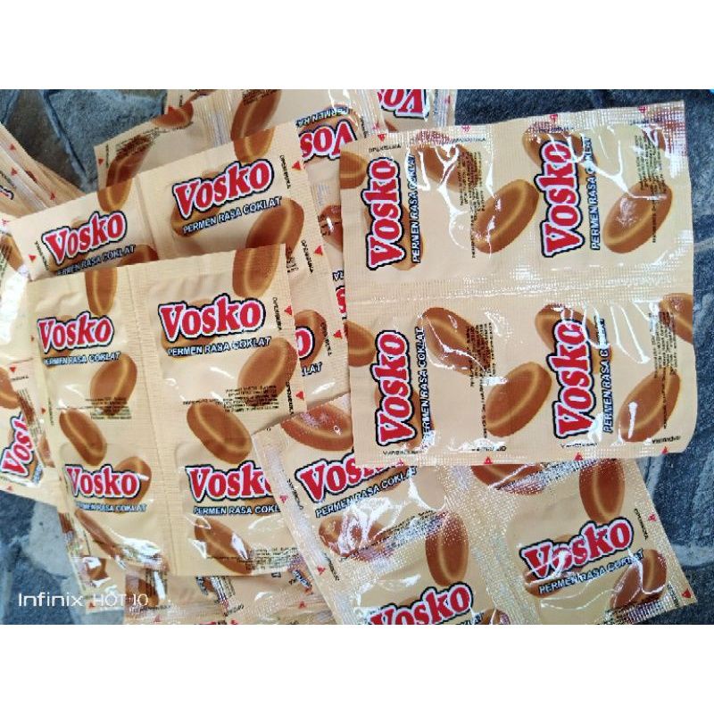 Jual Permen VOSCO Permen Jadul Permen Aneka Rasa Susu Coklat Stroberi ...